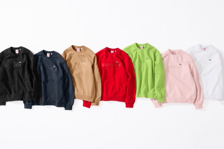 Supreme x Lacoste : une collaboration printanière au sommet de la hype