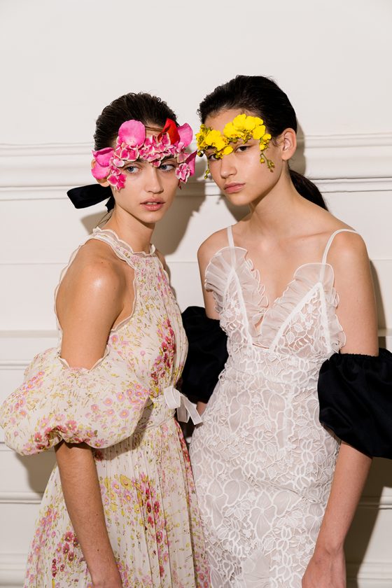 Backstage : le défilé Giambattista Valli femme printemps-été 2020